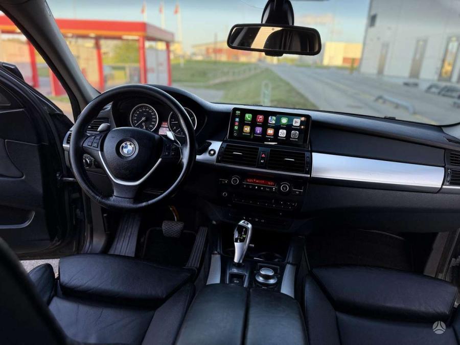 Black BMW X6 2009 in Radviliskis, with an engine capacity of 3.00 L and mileage of 317 thousand km for 7900 €, photo 18 on AUTOMOTO.COM.LV