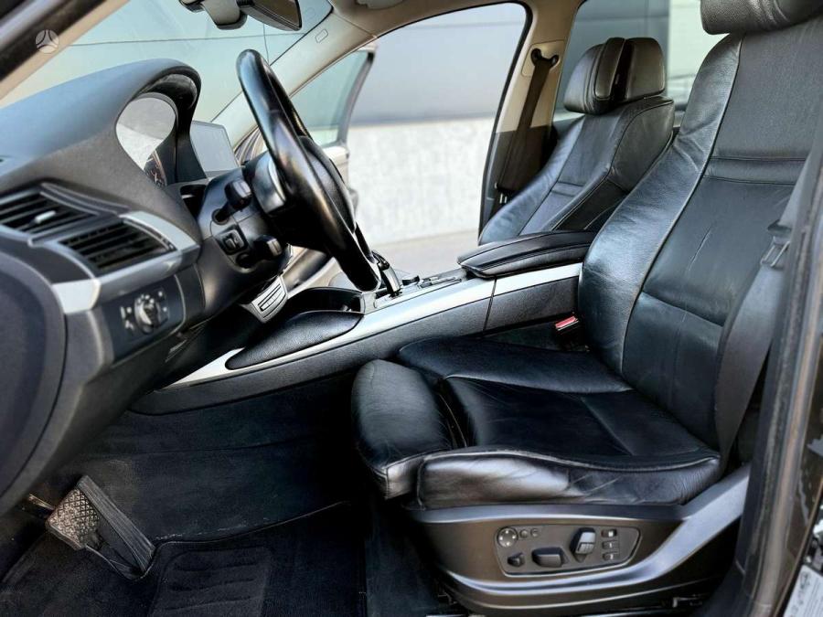 Black BMW X6 2009 in Radviliskis, with an engine capacity of 3.00 L and mileage of 317 thousand km for 7900 €, photo 22 on AUTOMOTO.COM.LV