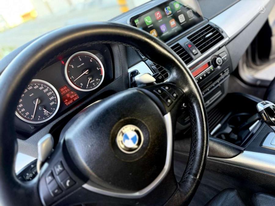 Black BMW X6 2009 in Radviliskis, with an engine capacity of 3.00 L and mileage of 317 thousand km for 7900 €, photo 26 on AUTOMOTO.COM.LV