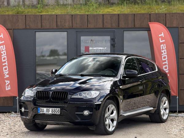 Black BMW X6 2009 in Vilnius, with an engine capacity of 2.99 L and mileage of 288 thousand km for 11400 €, photo 1 on AUTOMOTO.COM.LV
