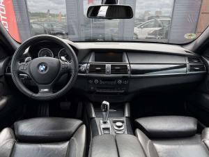 Black BMW X6 2009 in Vilnius, with an engine capacity of 2.99 L and mileage of 288 thousand km for 11400 €, photo 10 on AUTOMOTO.COM.LV