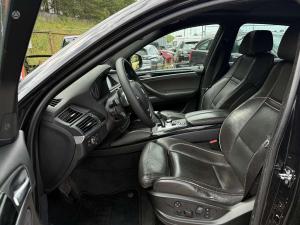 Black BMW X6 2009 in Vilnius, with an engine capacity of 2.99 L and mileage of 288 thousand km for 11400 €, photo 14 on AUTOMOTO.COM.LV