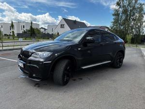 Black BMW X6 2009 in Vilnius, with an engine capacity of 2.99 L and mileage of 253 thousand km for 12100 €, photo 3 on AUTOMOTO.COM.LV