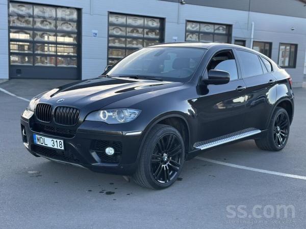 Melns BMW X6 2009 Rīga, ar dzinēja tilpumu 3.00 L un nobraukumu 0 tūkst. km par 11000 €, foto 1 vietnē AUTOMOTO.COM.LV