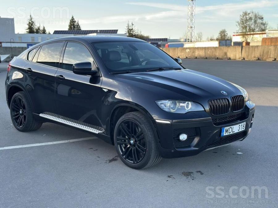 Melns BMW X6 2009 Rīga, ar dzinēja tilpumu 3.00 L un nobraukumu 0 tūkst. km par 11000 €, foto 3 vietnē AUTOMOTO.COM.LV