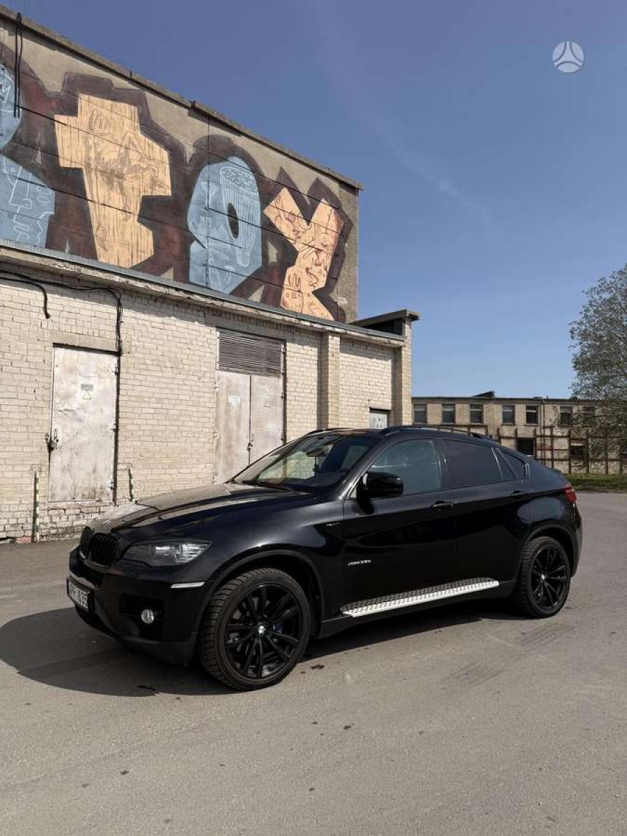 Melns BMW X6 2009 Klaipėda, ar dzinēja tilpumu 2.99 L un nobraukumu 286 tūkst. km par 9000 €, foto 3 vietnē AUTOMOTO.COM.LV