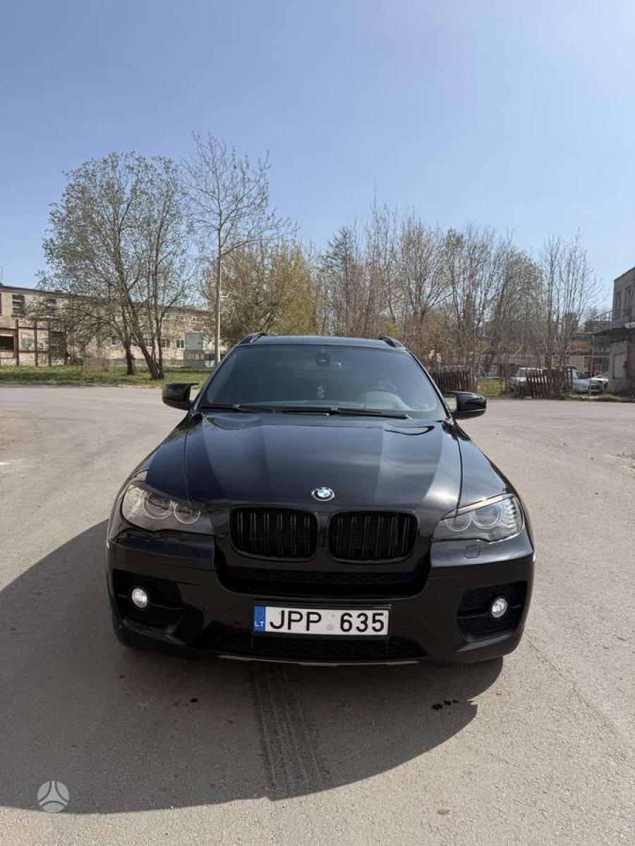 Melns BMW X6 2009 Klaipėda, ar dzinēja tilpumu 2.99 L un nobraukumu 286 tūkst. km par 9000 €, foto 4 vietnē AUTOMOTO.COM.LV