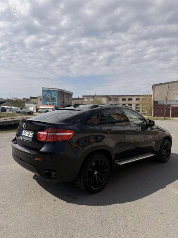 Melns BMW X6 2009 Klaipėda, ar dzinēja tilpumu 2.99 L un nobraukumu 286 tūkst. km par 9000 €, foto 5 vietnē AUTOMOTO.COM.LV