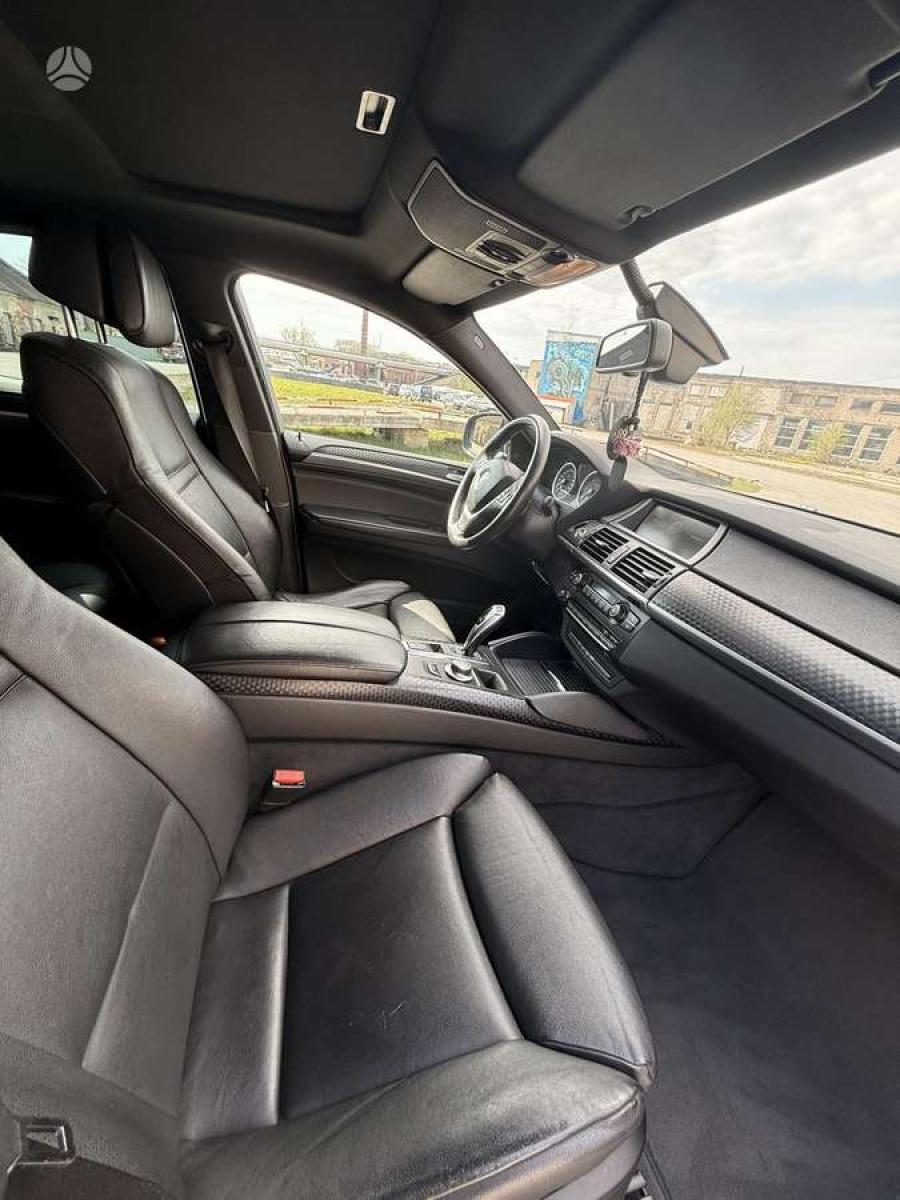 Melns BMW X6 2009 Klaipėda, ar dzinēja tilpumu 2.99 L un nobraukumu 286 tūkst. km par 9000 €, foto 8 vietnē AUTOMOTO.COM.LV