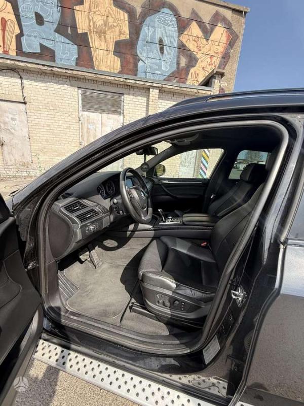 Melns BMW X6 2009 Klaipėda, ar dzinēja tilpumu 2.99 L un nobraukumu 286 tūkst. km par 9000 €, foto 10 vietnē AUTOMOTO.COM.LV