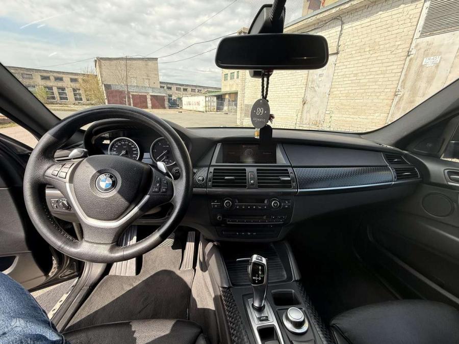Melns BMW X6 2009 Klaipėda, ar dzinēja tilpumu 2.99 L un nobraukumu 286 tūkst. km par 9000 €, foto 11 vietnē AUTOMOTO.COM.LV