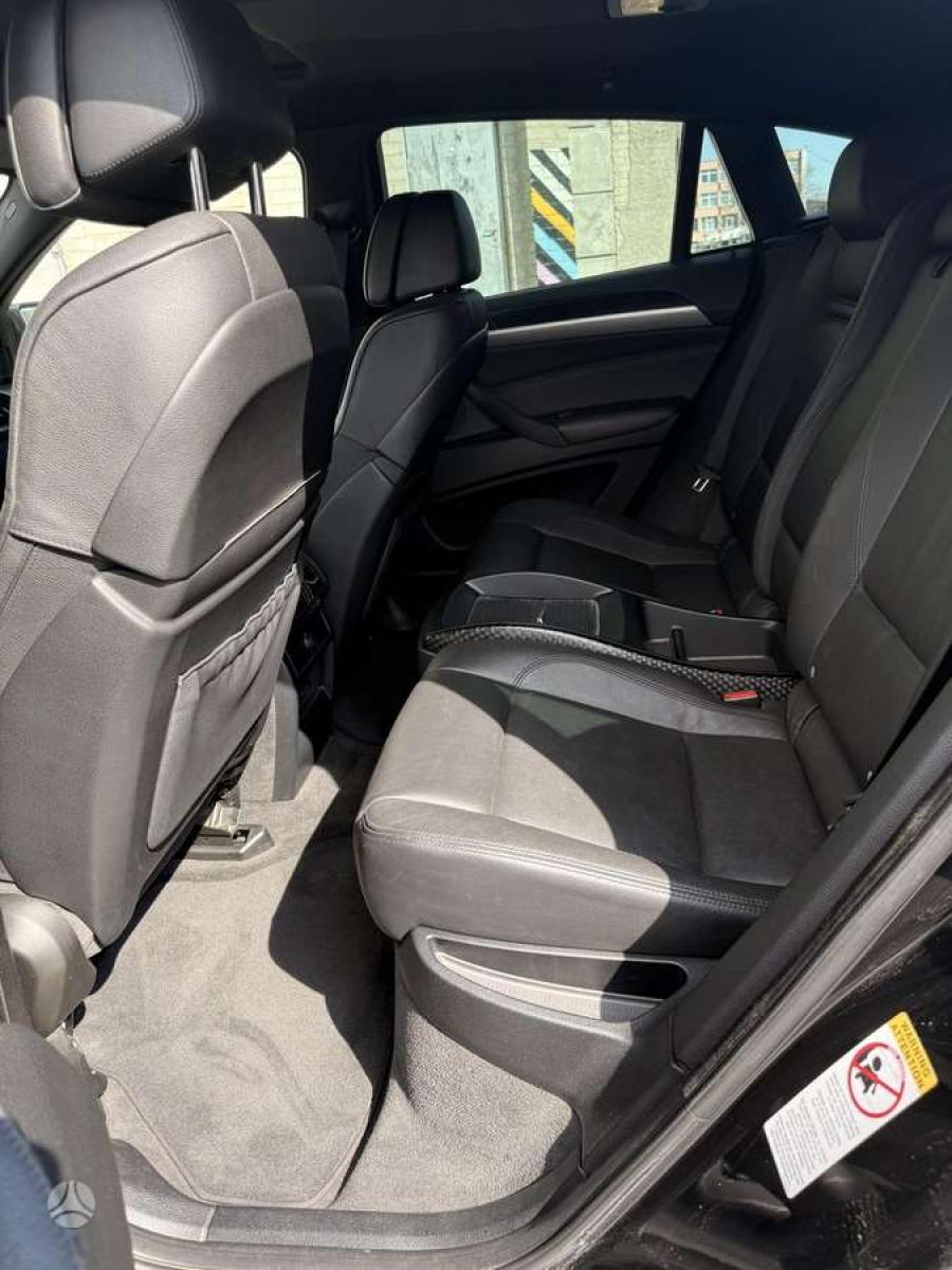Melns BMW X6 2009 Klaipėda, ar dzinēja tilpumu 2.99 L un nobraukumu 286 tūkst. km par 9000 €, foto 13 vietnē AUTOMOTO.COM.LV