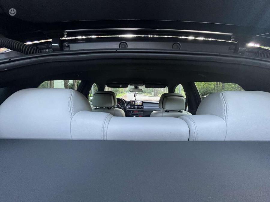 Melns BMW X6 2009 Kauņa, ar dzinēja tilpumu 3.00 L un nobraukumu 430 tūkst. km par 8900 €, foto 13 vietnē AUTOMOTO.COM.LV