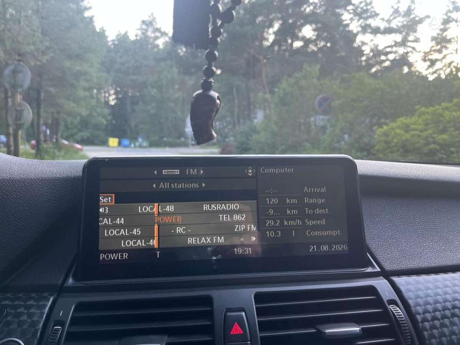 Melns BMW X6 2009 Kauņa, ar dzinēja tilpumu 3.00 L un nobraukumu 430 tūkst. km par 8900 €, foto 15 vietnē AUTOMOTO.COM.LV