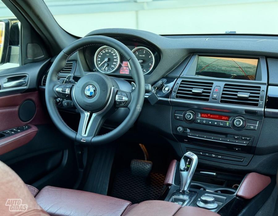 Black BMW X6 2009 in Kaunas, with an engine capacity of 3.00 L and mileage of 283 thousand km for 12100 €, photo 4 on AUTOMOTO.COM.LV