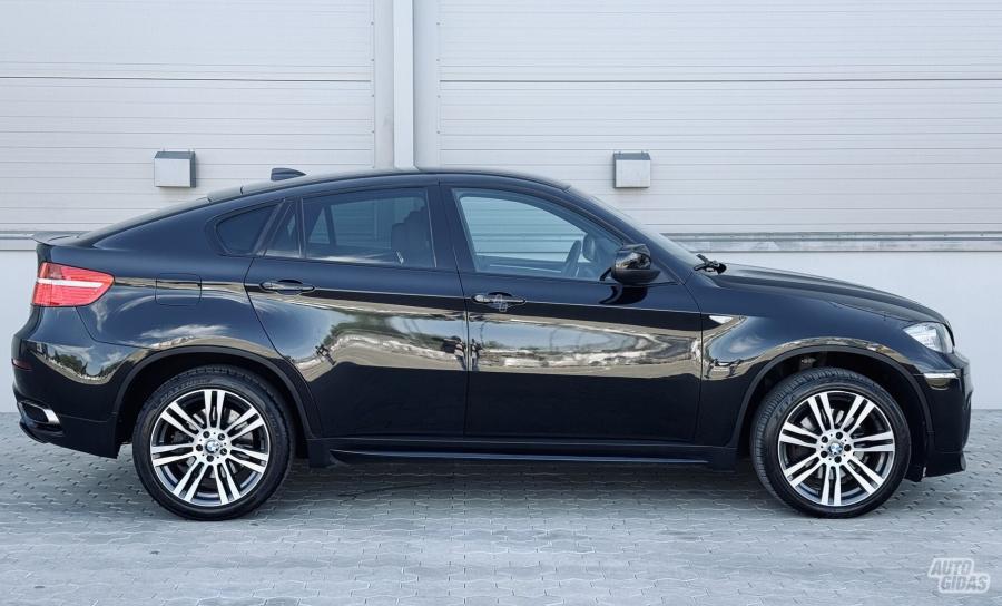 Black BMW X6 2009 in Kaunas, with an engine capacity of 3.00 L and mileage of 283 thousand km for 12100 €, photo 11 on AUTOMOTO.COM.LV