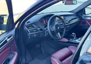 Black BMW X6 2009 in Kaunas, with an engine capacity of 3.00 L and mileage of 283 thousand km for 12100 €, photo 14 on AUTOMOTO.COM.LV