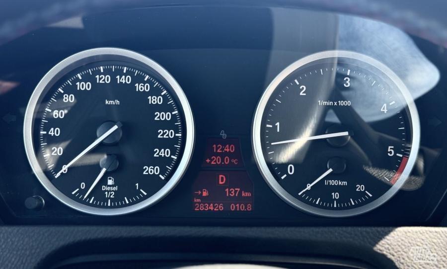 Black BMW X6 2009 in Kaunas, with an engine capacity of 3.00 L and mileage of 283 thousand km for 12100 €, photo 22 on AUTOMOTO.COM.LV