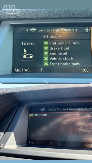 Black BMW X6 2009 in Kaunas, with an engine capacity of 3.00 L and mileage of 283 thousand km for 12100 €, photo 23 on AUTOMOTO.COM.LV