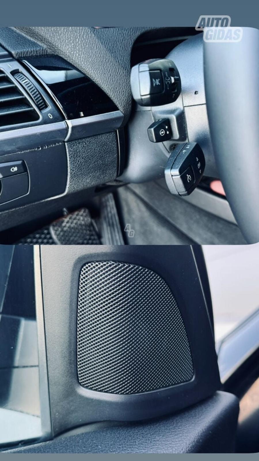 Black BMW X6 2009 in Kaunas, with an engine capacity of 3.00 L and mileage of 283 thousand km for 12100 €, photo 25 on AUTOMOTO.COM.LV