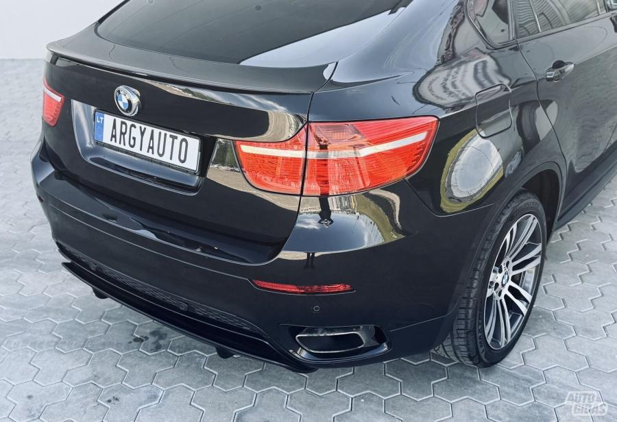 Black BMW X6 2009 in Kaunas, with an engine capacity of 3.00 L and mileage of 283 thousand km for 12100 €, photo 36 on AUTOMOTO.COM.LV