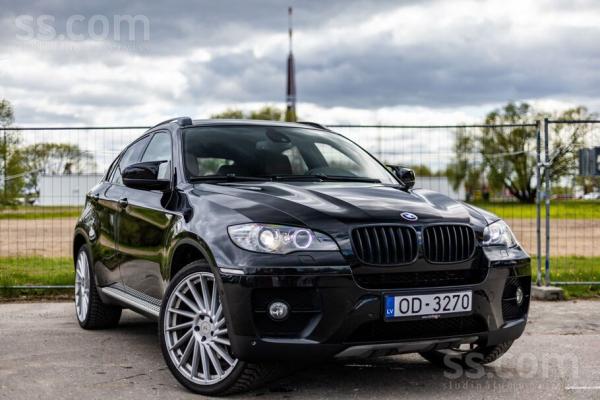 Melns BMW X6 2010 Rīga, ar dzinēja tilpumu 3.00 L un nobraukumu 264 tūkst. km par 15990 €, foto 2 vietnē AUTOMOTO.COM.LV