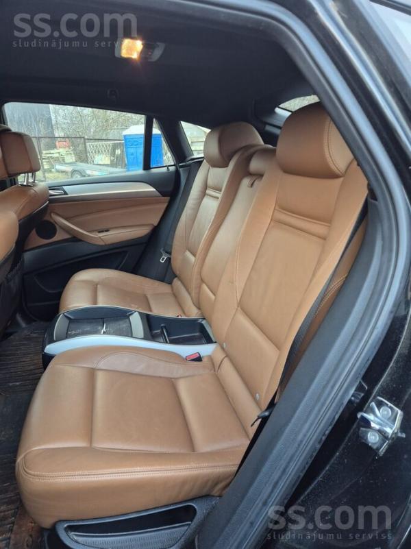 Melns BMW X6 2010 Rīga, ar dzinēja tilpumu 3.00 L un nobraukumu 228 tūkst. km par 14590 €, foto 10 vietnē AUTOMOTO.COM.LV