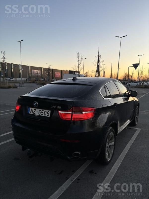 Melns BMW X6 2010 Rīga, ar dzinēja tilpumu 3.00 L un nobraukumu 256 tūkst. km par 11500 €, foto 4 vietnē AUTOMOTO.COM.LV