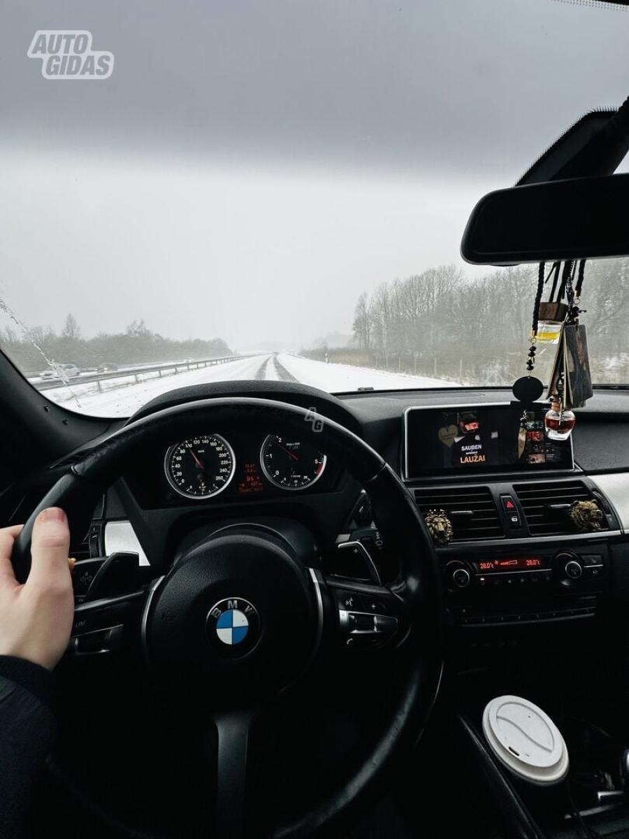 Black BMW X6 2010 in Silale, with an engine capacity of 3.00 L and mileage of 300 thousand km for 11000 €, photo 12 on AUTOMOTO.COM.LV