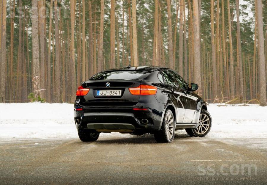 Melns BMW X6 2010 Rīga, ar dzinēja tilpumu 3.00 L un nobraukumu 228 tūkst. km par 14590 €, foto 5 vietnē AUTOMOTO.COM.LV