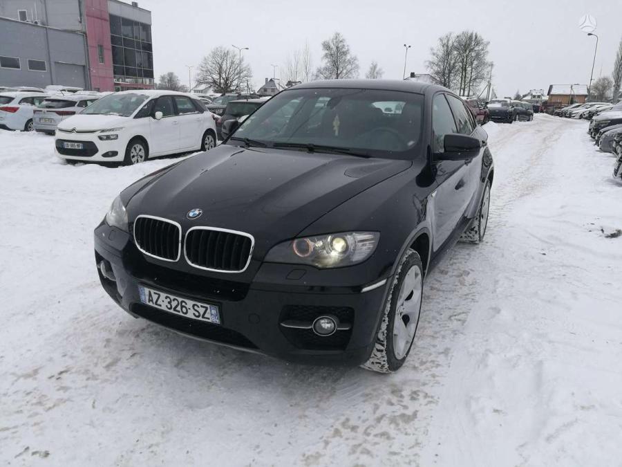 Melns BMW X6 2010 Tauragė, ar dzinēja tilpumu 2.99 L un nobraukumu 310 tūkst. km par 9900 €, foto 1 vietnē AUTOMOTO.COM.LV