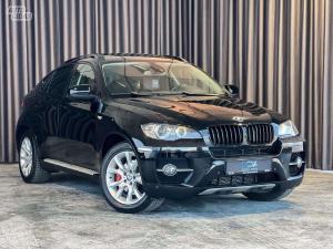 Melns BMW X6 2010 Marijampole, ar dzinēja tilpumu 3.00 L un nobraukumu 243 tūkst. km par 12350 €, foto  vietnē AUTOMOTO.COM.LV
