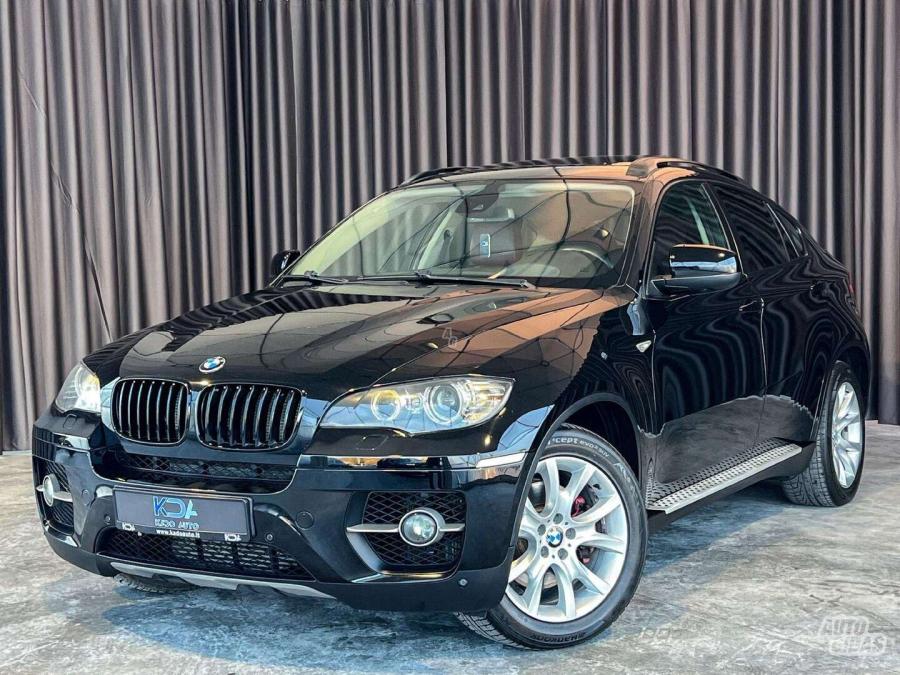 Melns BMW X6 2010 Marijampole, ar dzinēja tilpumu 3.00 L un nobraukumu 243 tūkst. km par 12350 €, foto 4 vietnē AUTOMOTO.COM.LV