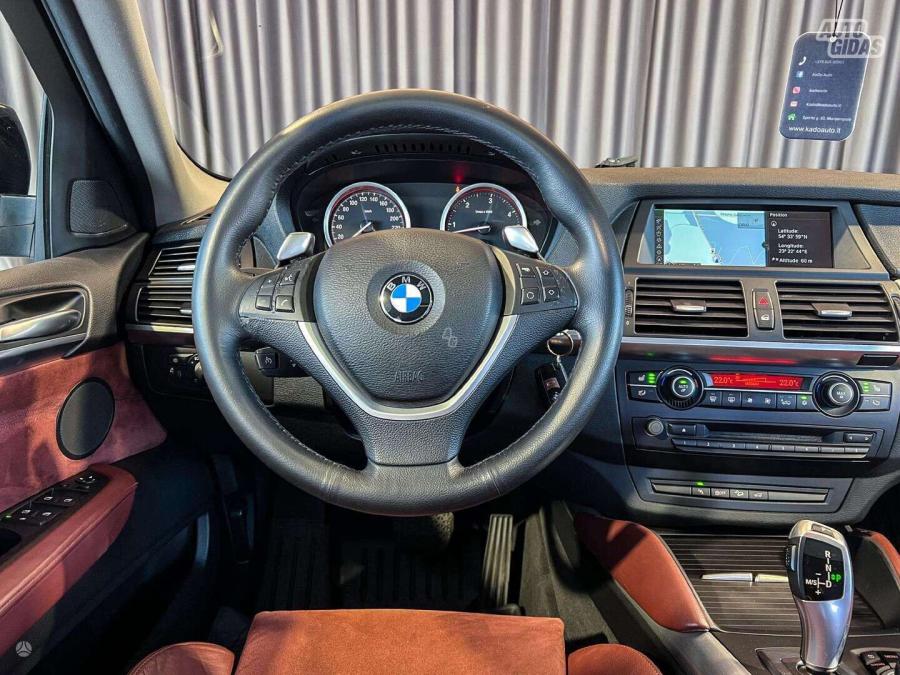 Melns BMW X6 2010 Marijampole, ar dzinēja tilpumu 3.00 L un nobraukumu 243 tūkst. km par 12350 €, foto 15 vietnē AUTOMOTO.COM.LV