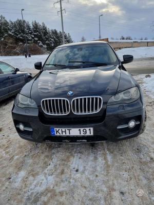 Black BMW X6 2010 in Utena, with an engine capacity of 2.99 L and mileage of 192 thousand km for 12700 €, photo  on AUTOMOTO.COM.LV