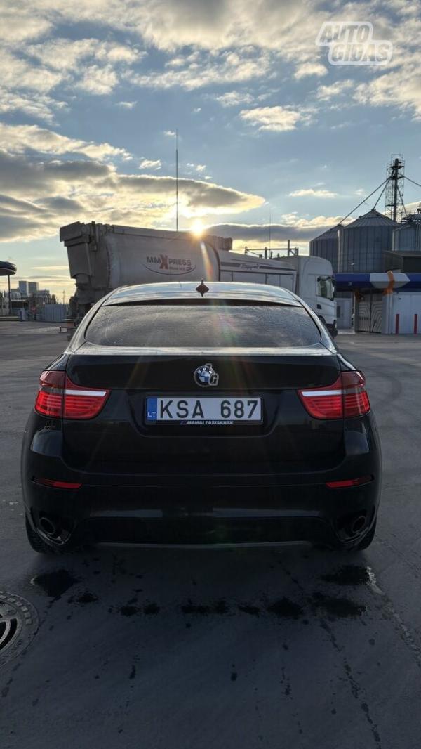 Black BMW X6 2010 in Pasvalys, with an engine capacity of 3.50 L and mileage of 374 thousand km for 12000 €, photo 3 on AUTOMOTO.COM.LV