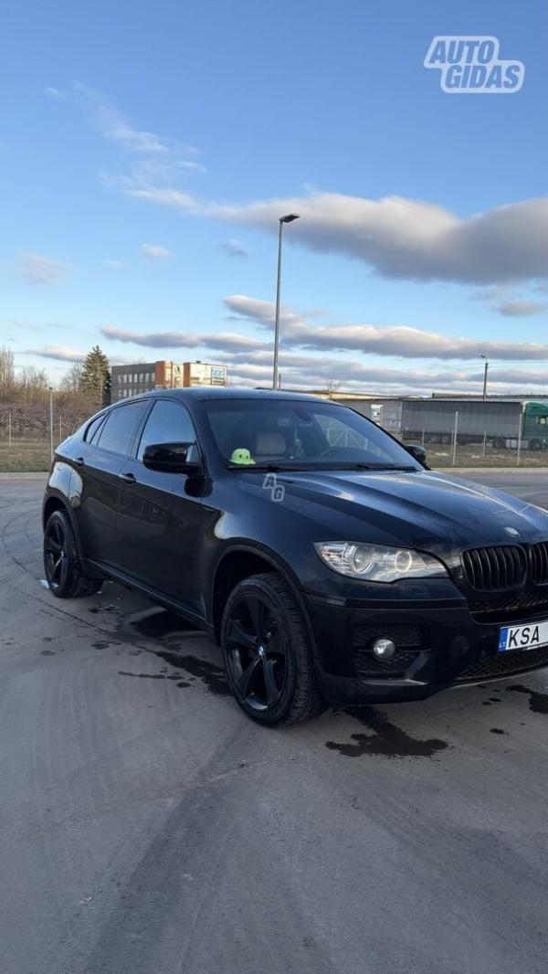 Black BMW X6 2010 in Pasvalys, with an engine capacity of 3.50 L and mileage of 374 thousand km for 12000 €, photo 5 on AUTOMOTO.COM.LV