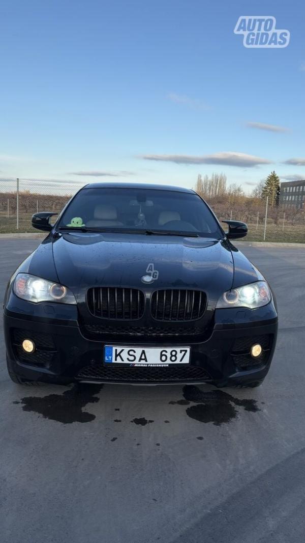 Black BMW X6 2010 in Pasvalys, with an engine capacity of 3.50 L and mileage of 374 thousand km for 12000 €, photo 7 on AUTOMOTO.COM.LV