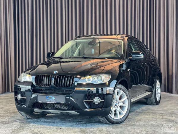 Black BMW X6 2010 in Marijampole, with an engine capacity of 3.00 L and mileage of 243 thousand km for 11750 €, photo 4 on AUTOMOTO.COM.LV