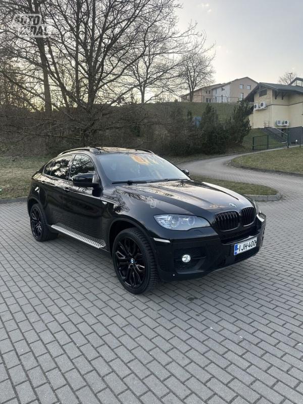 Melns BMW X6 2010 Viļņa, ar dzinēja tilpumu 3.50 L un nobraukumu 340 tūkst. km par 14000 €, foto 2 vietnē AUTOMOTO.COM.LV