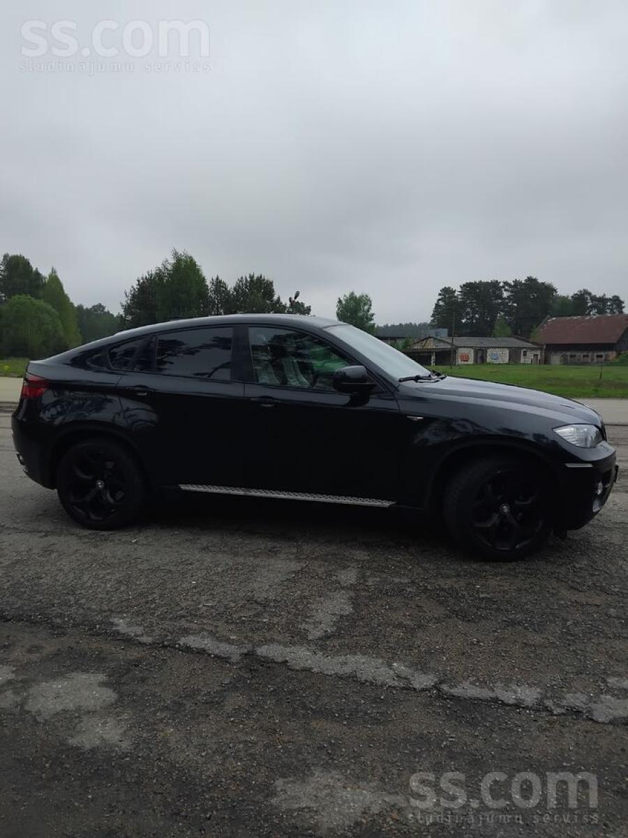 Melns BMW X6 2010 Rīga, ar dzinēja tilpumu 3.00 L un nobraukumu 344 tūkst. km par 10900 €, foto 8 vietnē AUTOMOTO.COM.LV