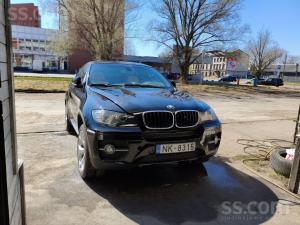 Melns BMW X6 2010 Rīga, ar dzinēja tilpumu 3.00 L un nobraukumu 214 tūkst. km par 6000 €, foto  vietnē AUTOMOTO.COM.LV