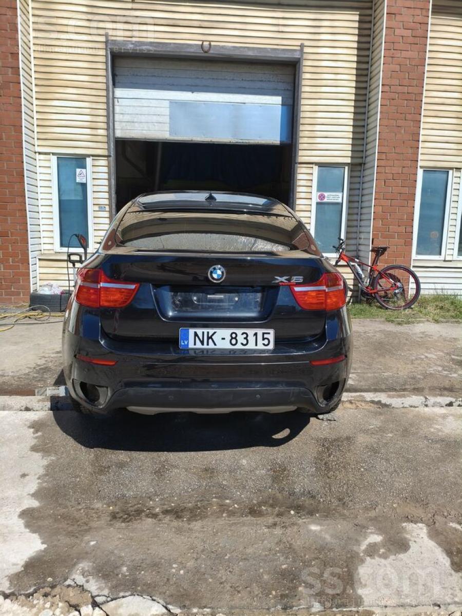 Melns BMW X6 2010 Rīga, ar dzinēja tilpumu 3.00 L un nobraukumu 214 tūkst. km par 6000 €, foto 4 vietnē AUTOMOTO.COM.LV