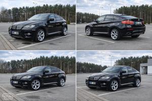 Melns BMW X6 2010 Viļņa, ar dzinēja tilpumu 3.00 L un nobraukumu 295 tūkst. km par 12000 €, foto  vietnē AUTOMOTO.COM.LV
