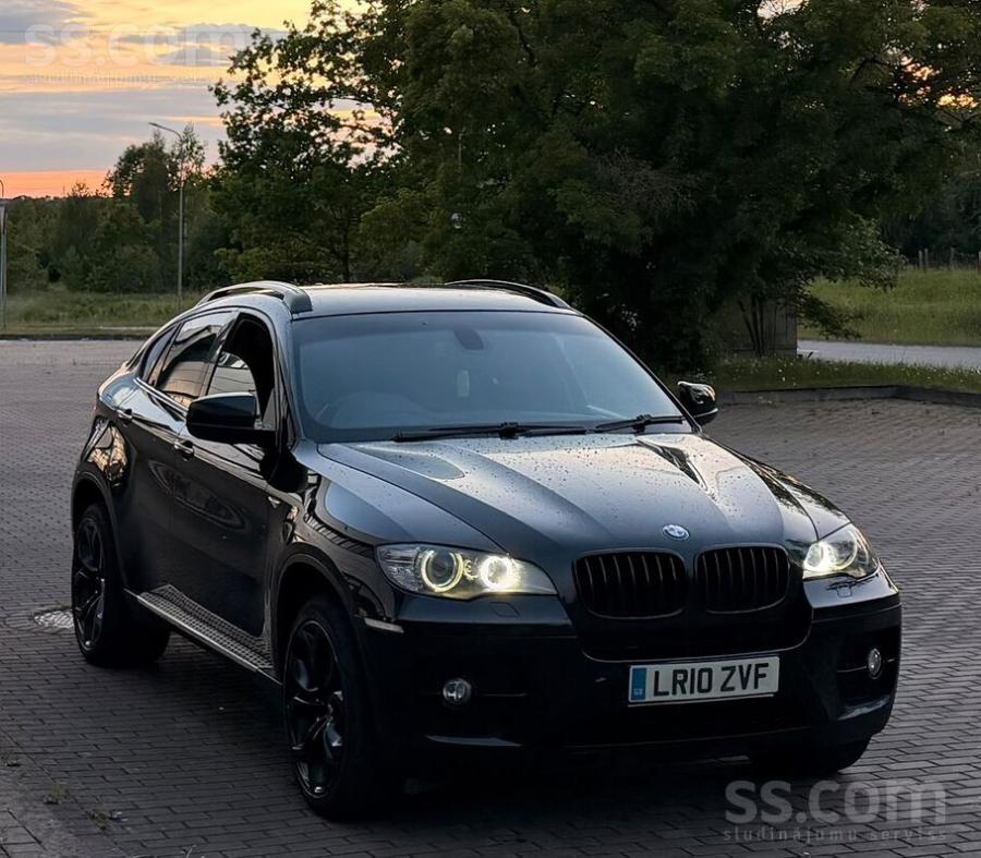 Melns BMW X6 2010 Tukums, ar dzinēja tilpumu 3.00 L un nobraukumu 276 tūkst. km par 6500 €, foto 4 vietnē AUTOMOTO.COM.LV