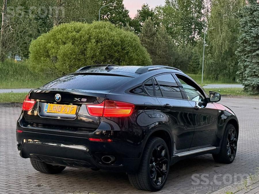 Melns BMW X6 2010 Tukums, ar dzinēja tilpumu 3.00 L un nobraukumu 276 tūkst. km par 6500 €, foto 5 vietnē AUTOMOTO.COM.LV
