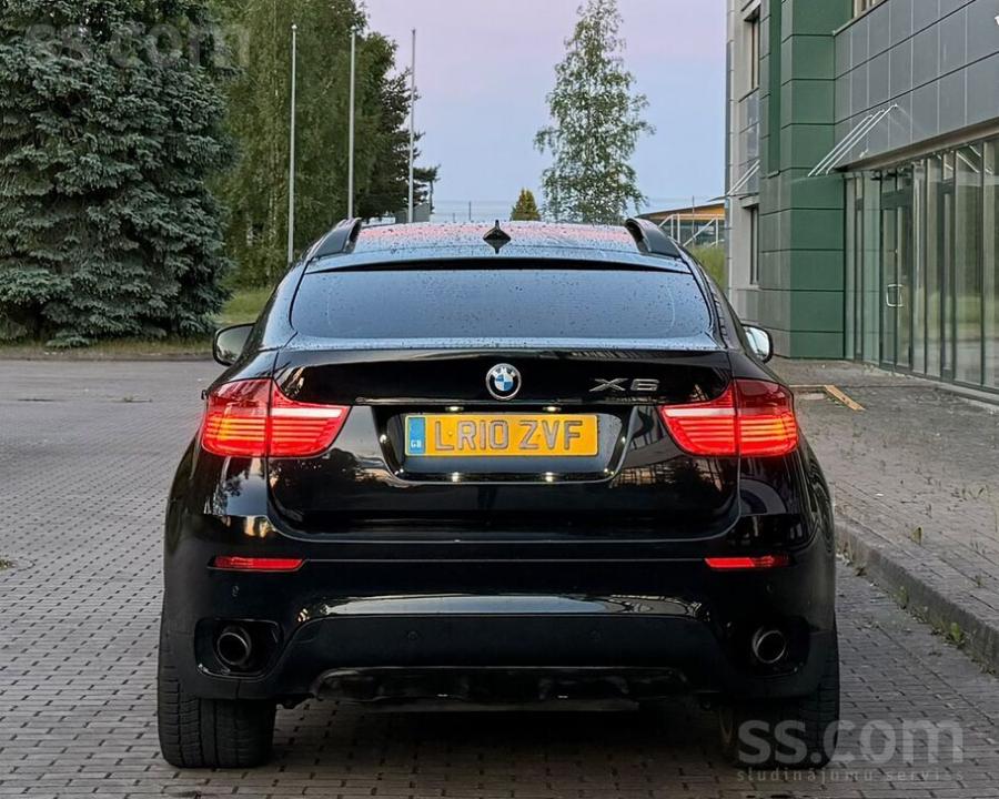 Melns BMW X6 2010 Tukums, ar dzinēja tilpumu 3.00 L un nobraukumu 276 tūkst. km par 6500 €, foto 6 vietnē AUTOMOTO.COM.LV