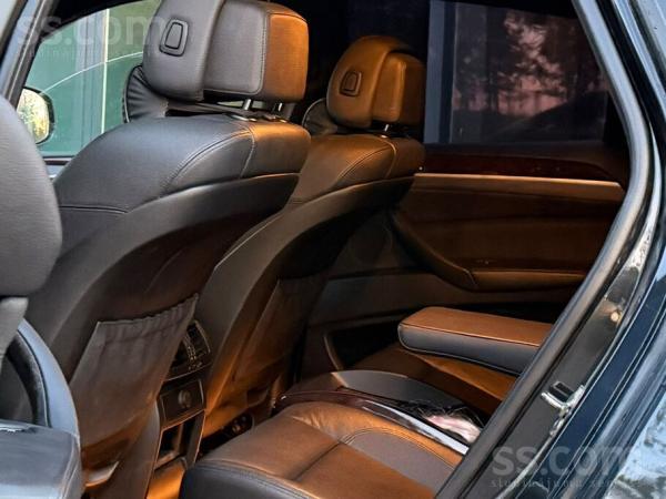 Melns BMW X6 2010 Tukums, ar dzinēja tilpumu 3.00 L un nobraukumu 276 tūkst. km par 6500 €, foto 7 vietnē AUTOMOTO.COM.LV