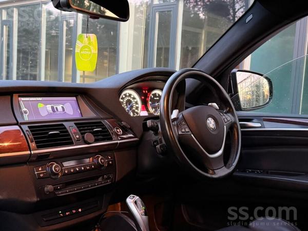 Melns BMW X6 2010 Tukums, ar dzinēja tilpumu 3.00 L un nobraukumu 276 tūkst. km par 6500 €, foto 8 vietnē AUTOMOTO.COM.LV