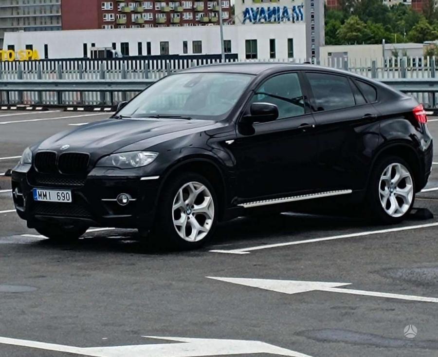 Melns BMW X6 2010 Viļņa, ar dzinēja tilpumu 2.99 L un nobraukumu 298 tūkst. km par 13000 €, foto 17 vietnē AUTOMOTO.COM.LV